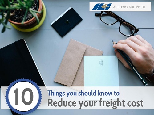 Plan early to reduce your freight cost